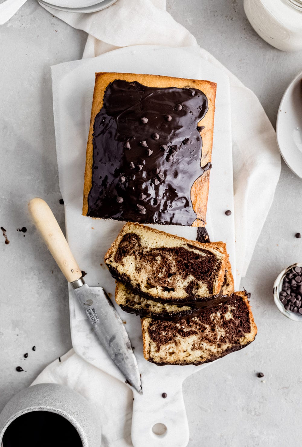 The Easiest Marble Cake - Yoga of Cooking