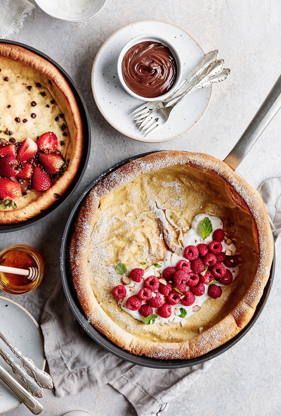 Chocolate Chip Dutch Baby - Yoga of Cooking