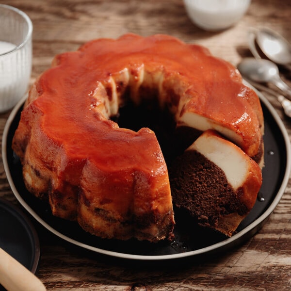 Chocoflan Impossible Cake - Yoga of Cooking